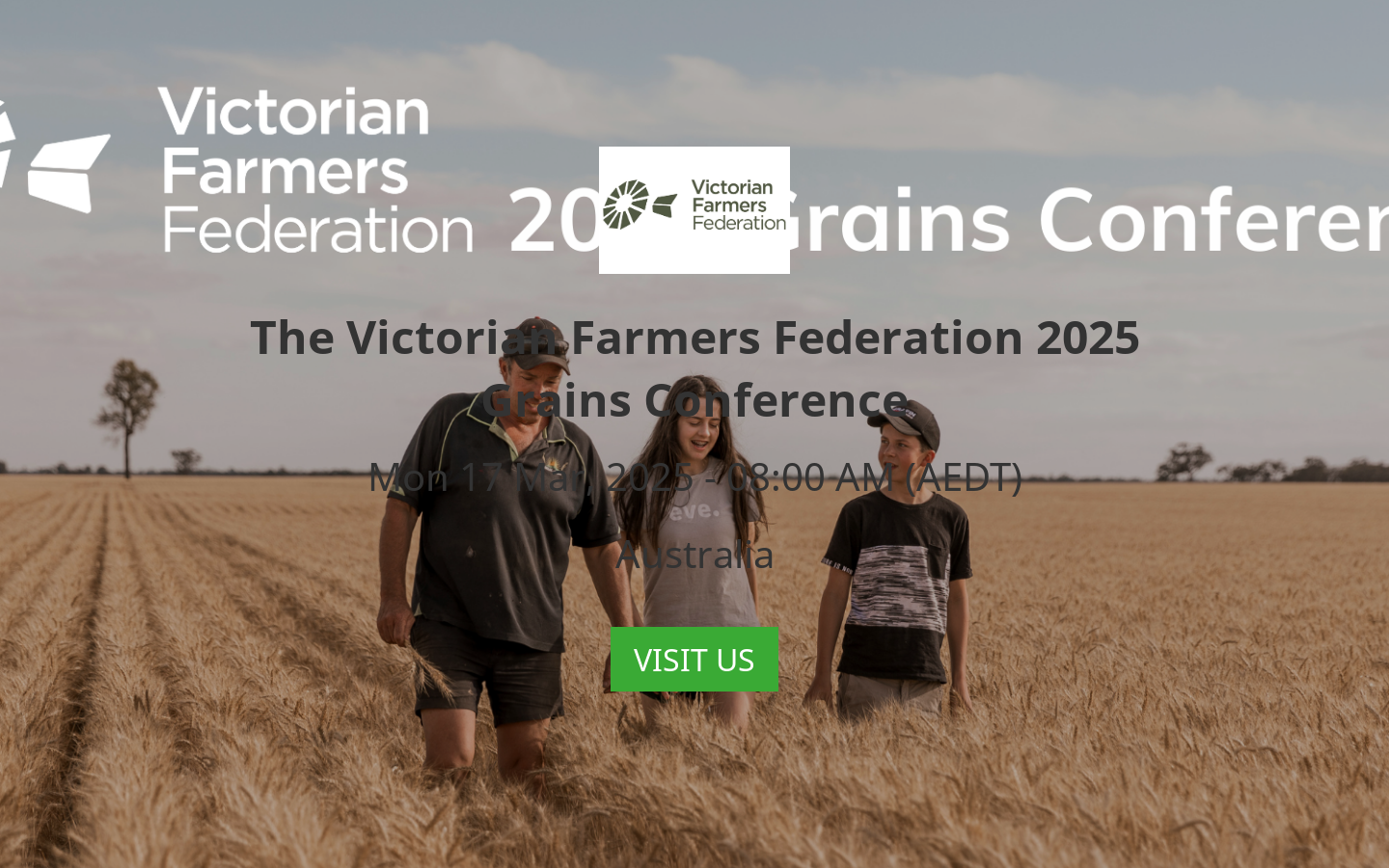 The Victorian Farmers Federation 2025 Grains Conference